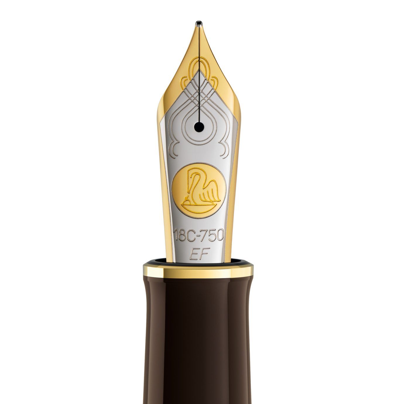 Pelikan Souveran M1000 Renaissance Brown Fountain Pen Special Edition ...