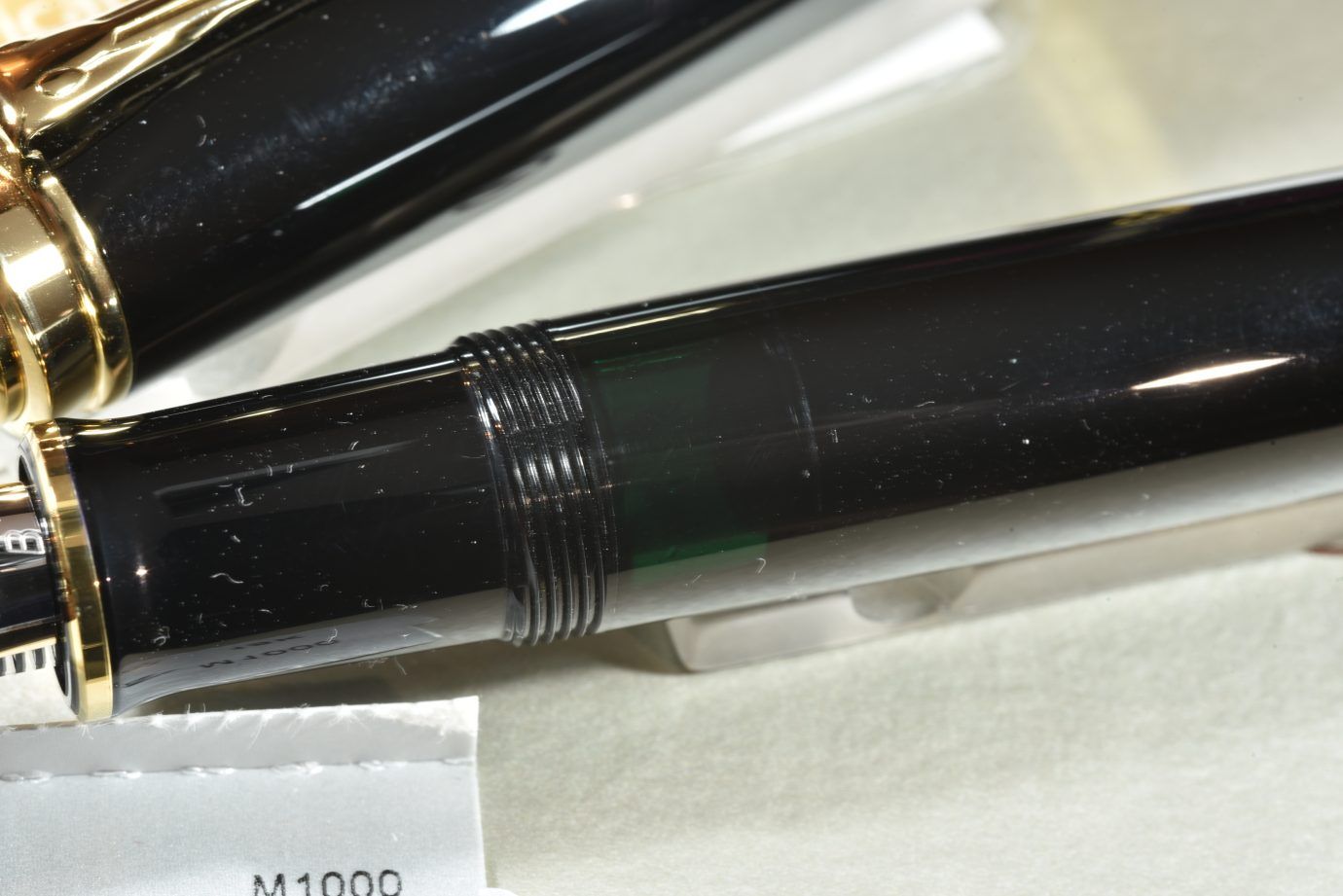 PELIKAN SOUVERAN M1000 FOUNTAIN PEN BLACK - Ibérica Pens ...