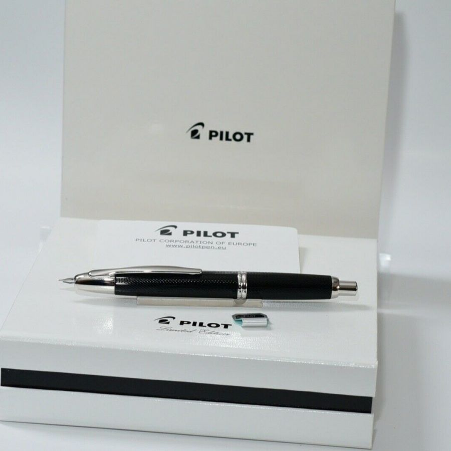 Pilot M90 Stainless Steel Fountain Pen - M Nib - Limited Edition ...