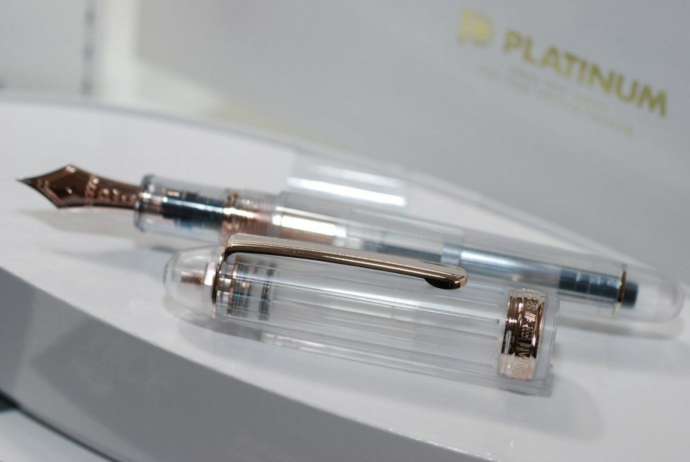 Platinum 3776 Century Nice Transparency M nib Fountain Pen - Ibérica Pens | Especialistas en ...