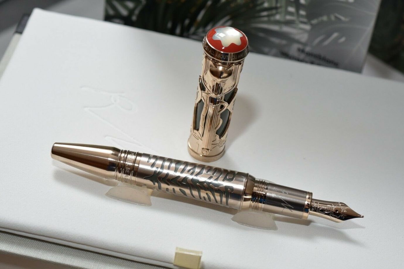 Montblanc writers Edition Homage to Rudyard Kipling 1895 fountain pen ...
