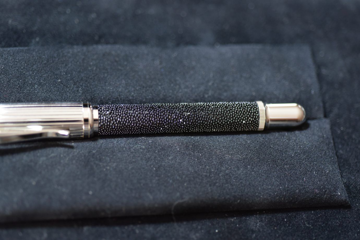 Fountain Pen Alfred Dunhill Sentryman Black Swarovski Diamonds ...
