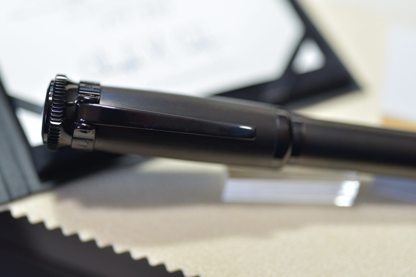 Pluma Estilográfica Dunhill Sentryman Black Edición Limitada