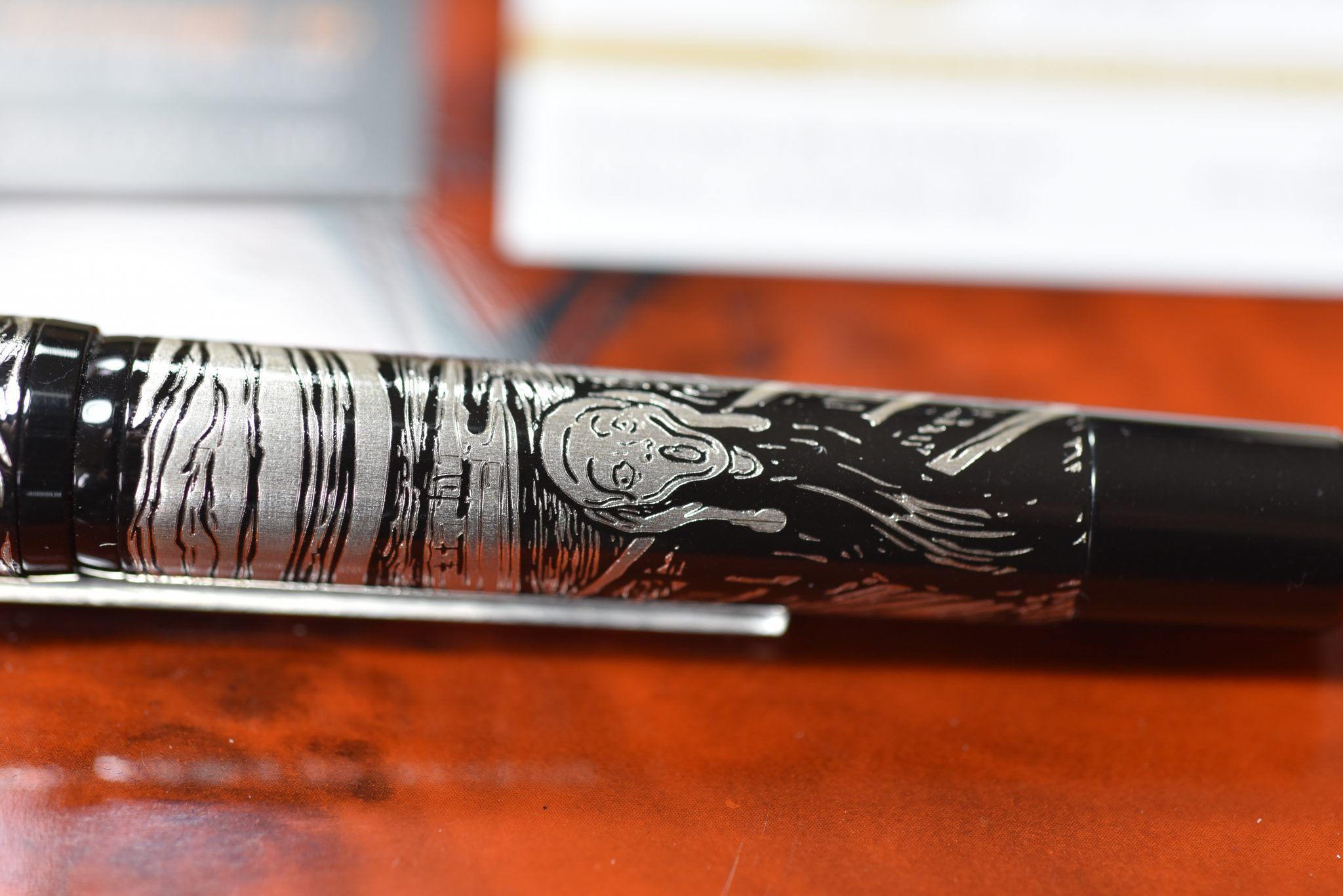 Pluma estilográfica Visconti Limited Edition Edvard Munch The Scream ...