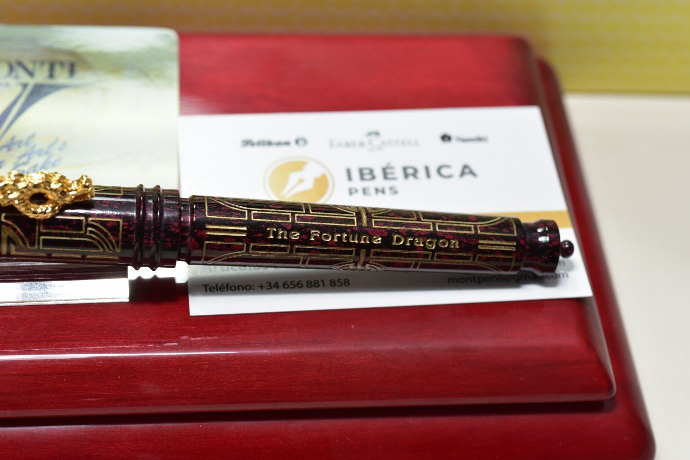Pluma Estilográfica Visconti Fortune Dragon LE 888 - ibericapens