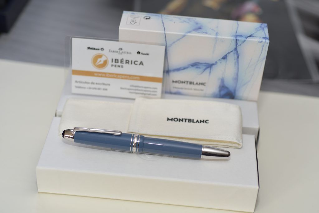 Pluma Estilográfica Meisterstück Glacier LeGrand Azul - Ibérica Pens ...