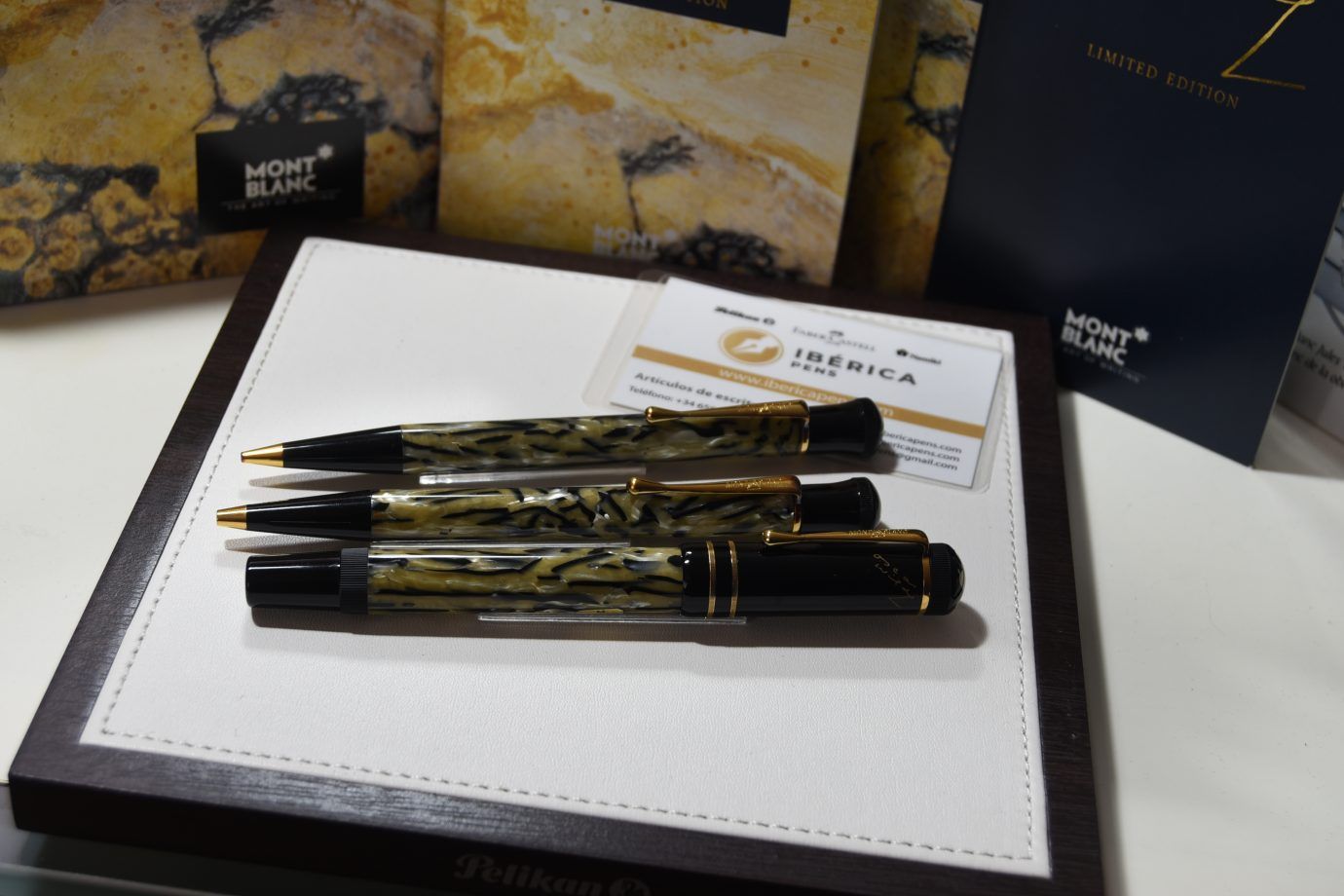 Montblanc Oscar Wilde Set, Fountain pen, Ballpoint pen, Mechanical ...