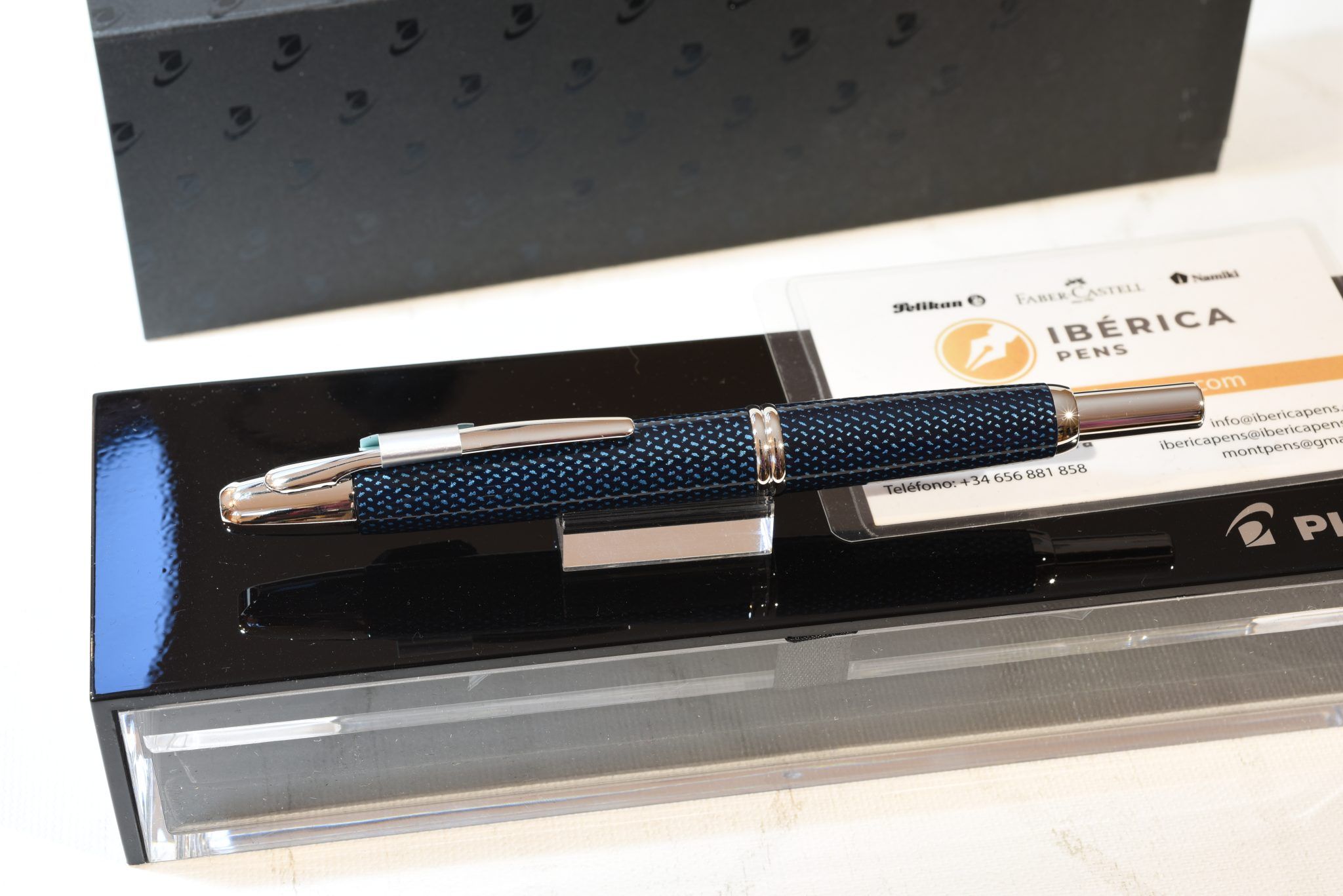 Pluma Estilográfica Pilot Capless Grafito azul - Ibérica Pens ...