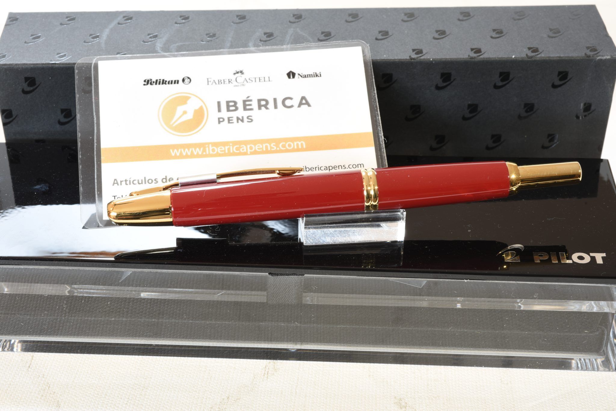 Pluma Estilográfica Pilot Capless rojo burdeos - Ibérica Pens ...