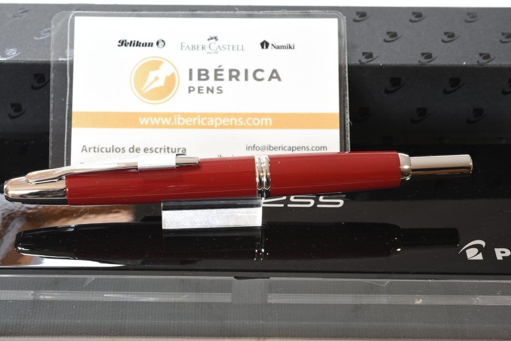 Pilot Capless Fountain Pen Rhodium burgundy - Ibérica Pens ...