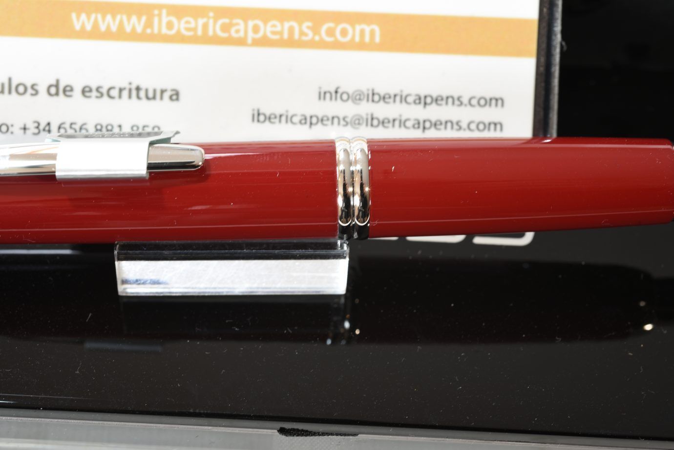 Pilot Capless Fountain Pen Rhodium burgundy - Ibérica Pens ...