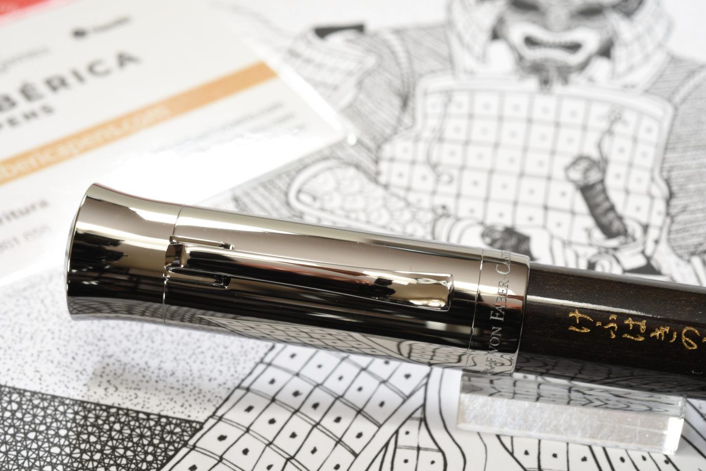 Graf Von Faber Castell Pen of the Year 2019 Samurai - Rutenio fountain ...