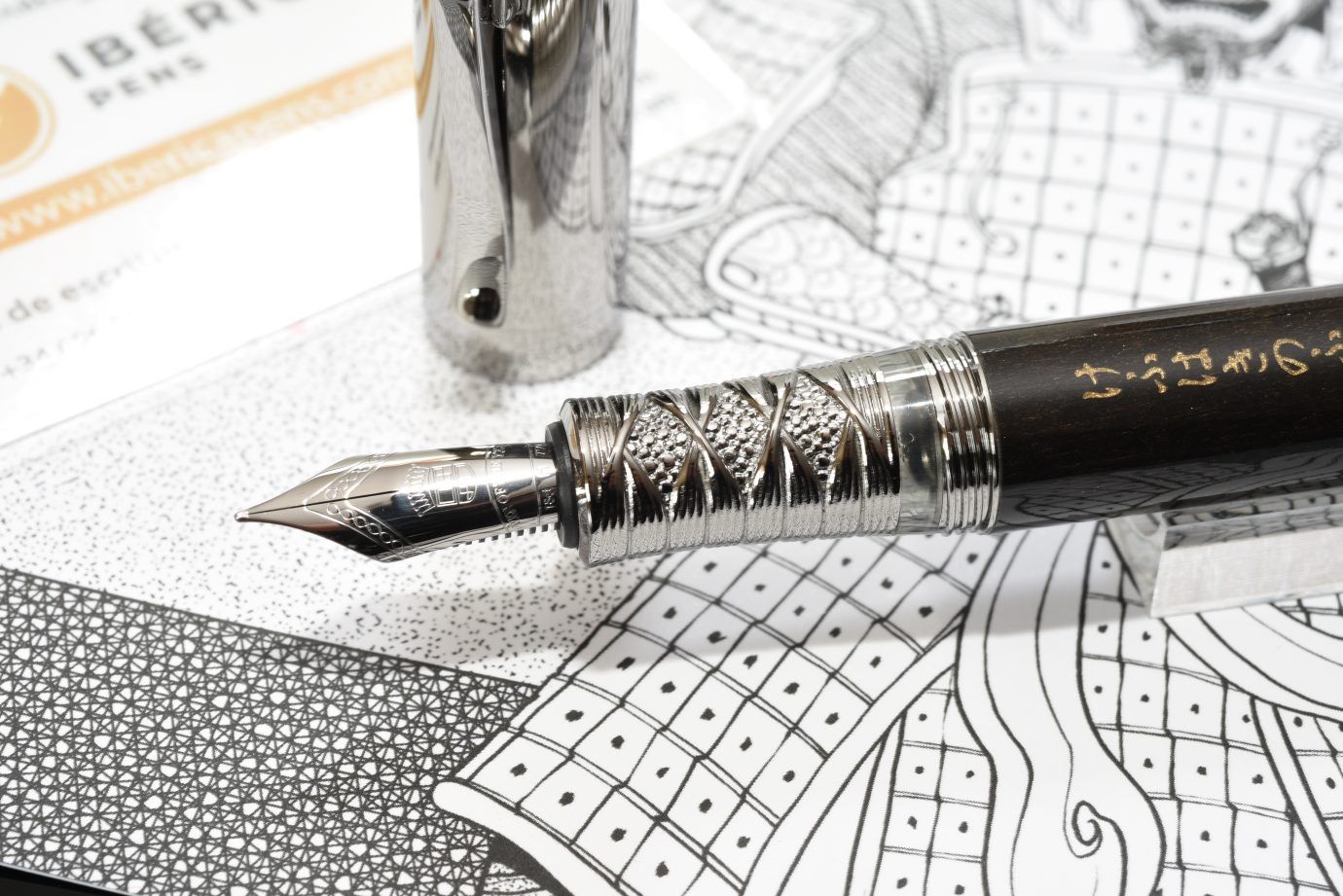 Graf Von Faber Castell Pen of the Year 2019 Samurai - Rutenio fountain ...