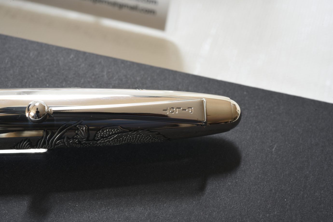 Pilot silver Dragon fountain pen - Ibérica Pens | Especialistas en ...