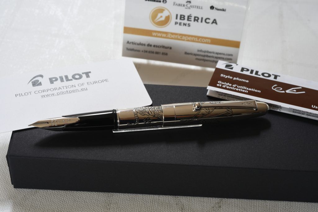 Pilot silver Tiger fountain pen - Ibérica Pens | Especialistas en ...