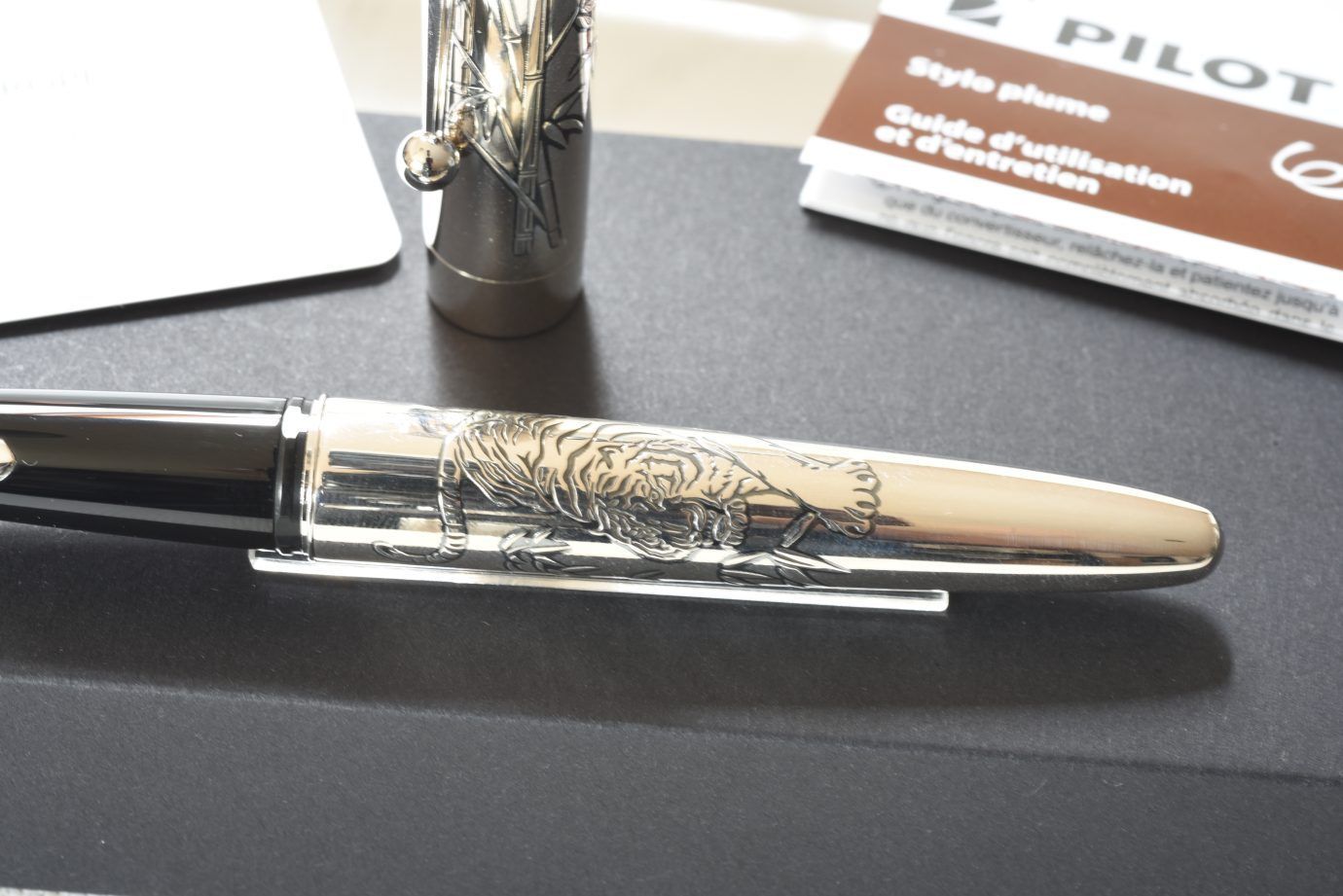 Pilot silver Tiger fountain pen - Ibérica Pens | Especialistas en ...