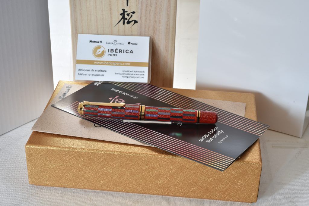 Pelikan M 1000 Raden Red infinity fountain pen - Ibérica Pens ...