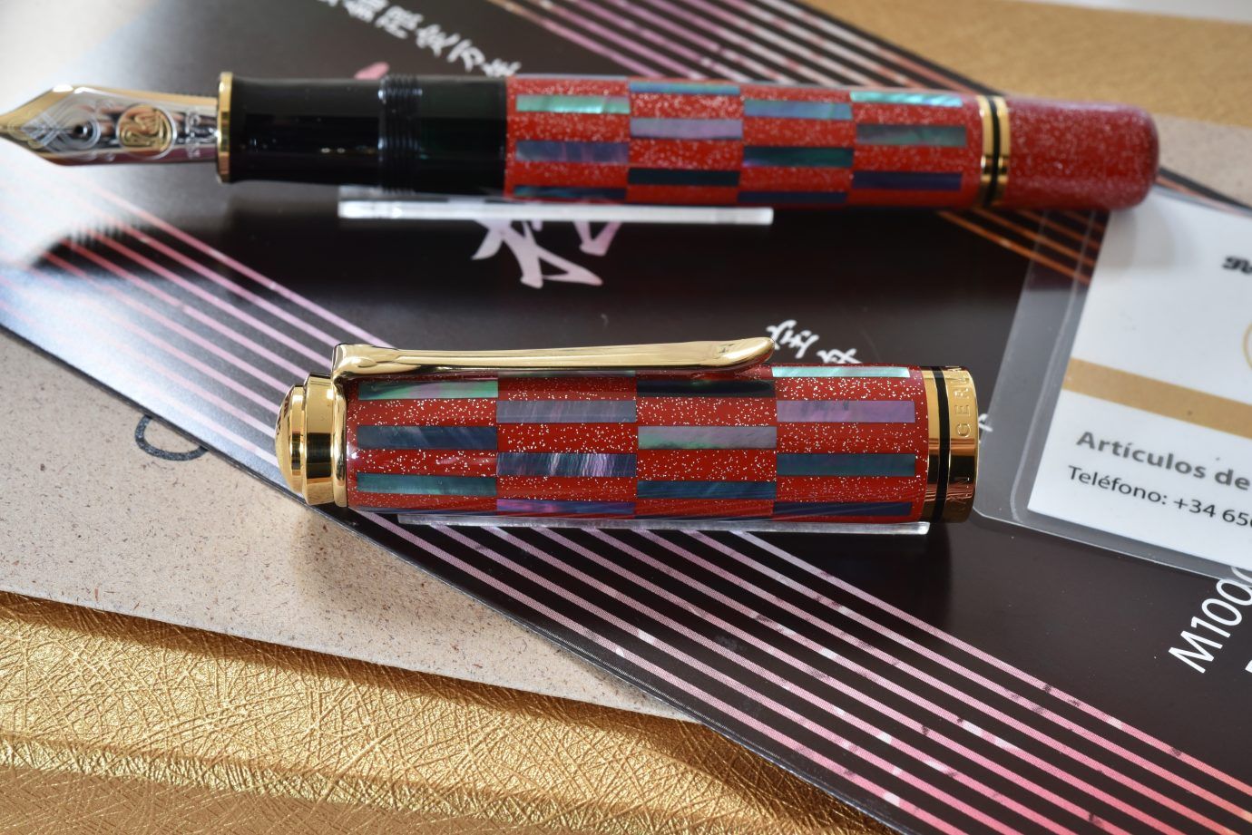 Pelikan M 1000 Raden Red infinity fountain pen