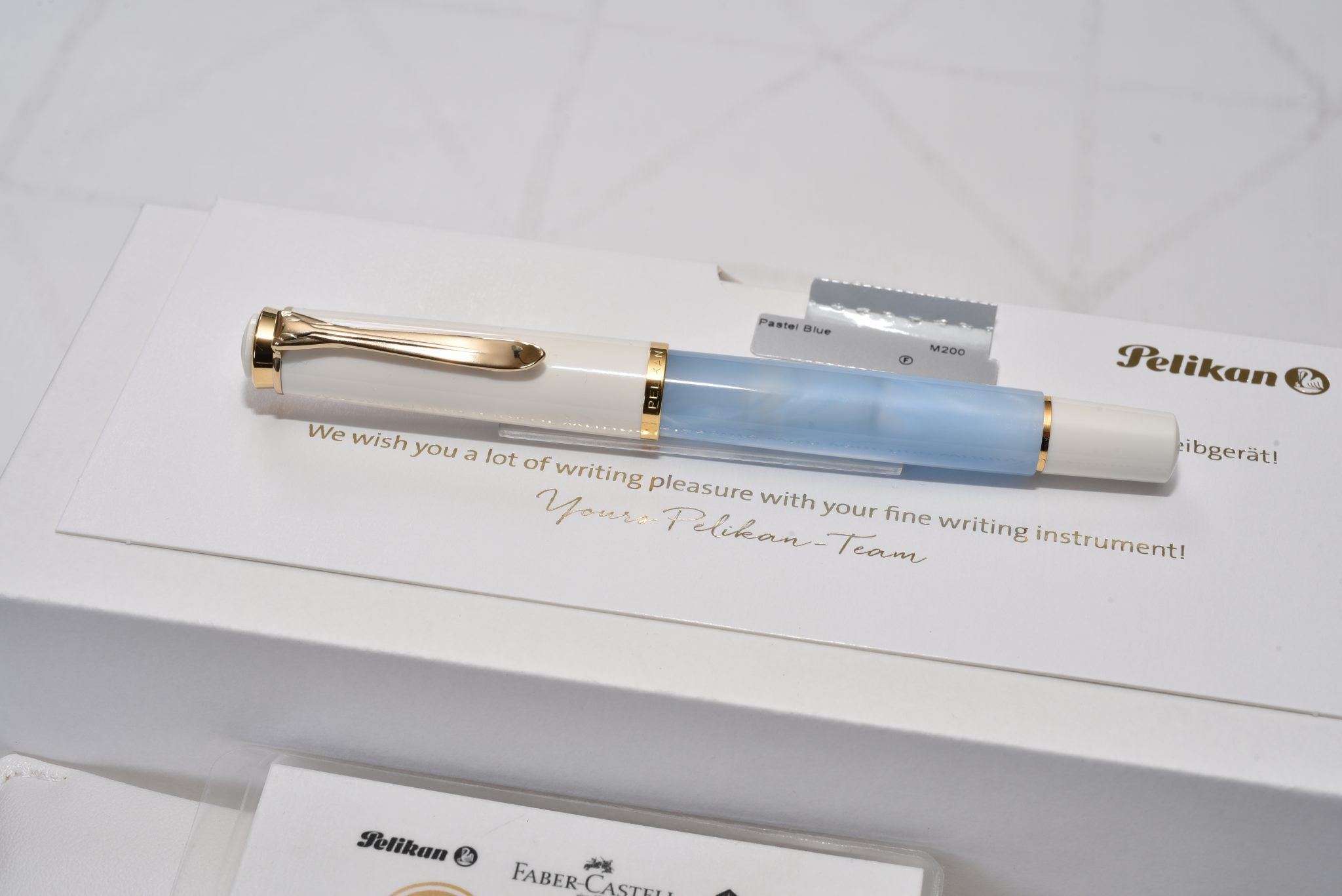 Pluma Estilográfica pelikan Pastel Blue M200 - Ibérica Pens ...