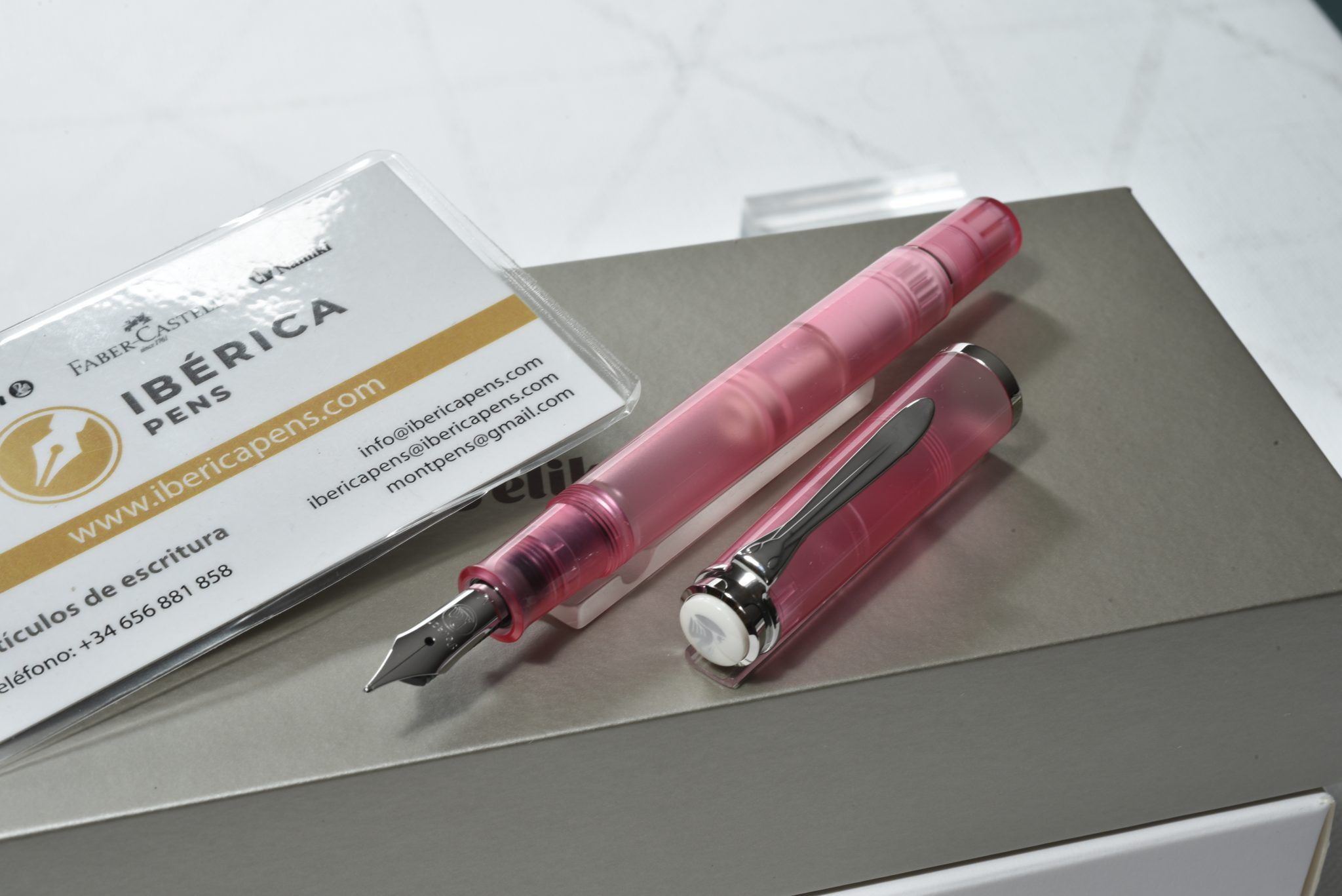 Pluma Estilográfica pelikan Classic 200 Rose-Quartz-Passion - Ibérica ...