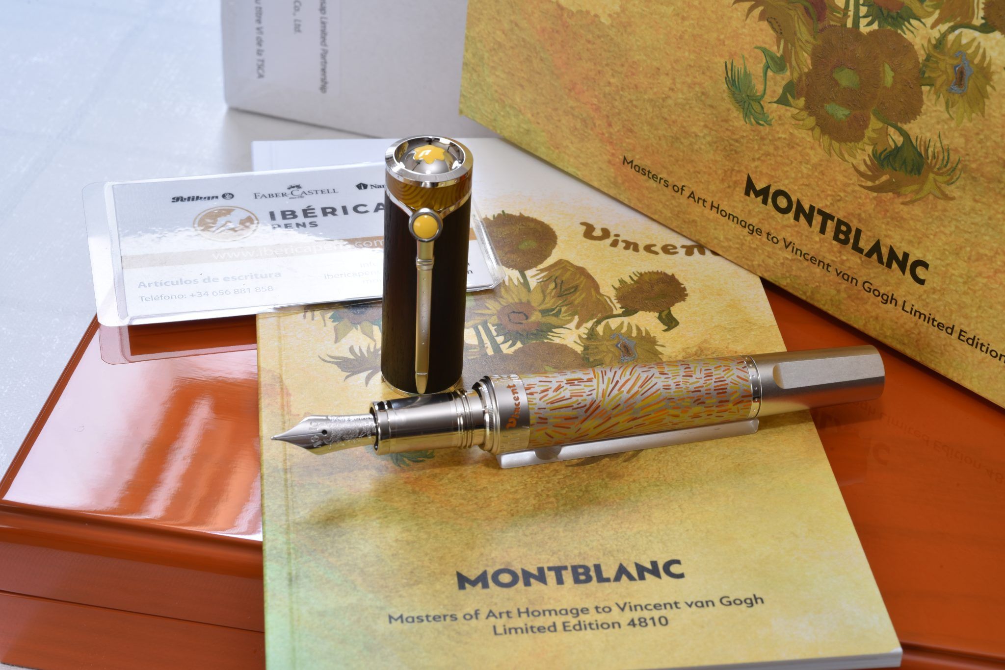 Montblanc Especial Edition 4810 Vincent van Gogh fountain pen - Ibérica ...