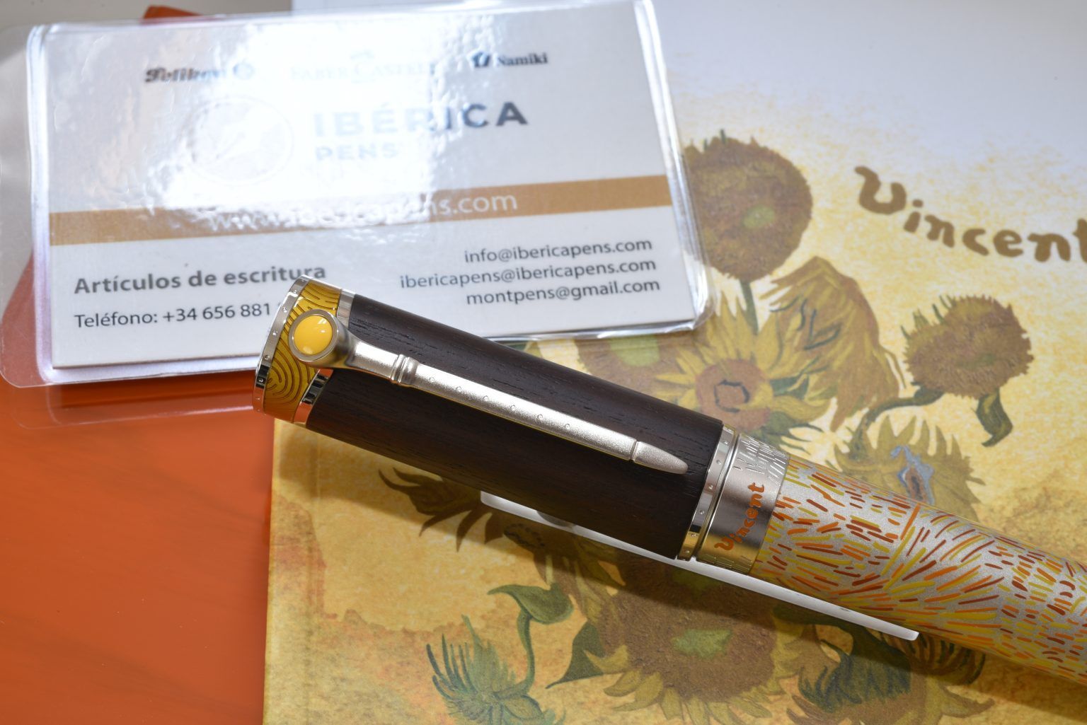 Montblanc Especial Edition 4810 Vincent van Gogh fountain pen - Ibérica ...