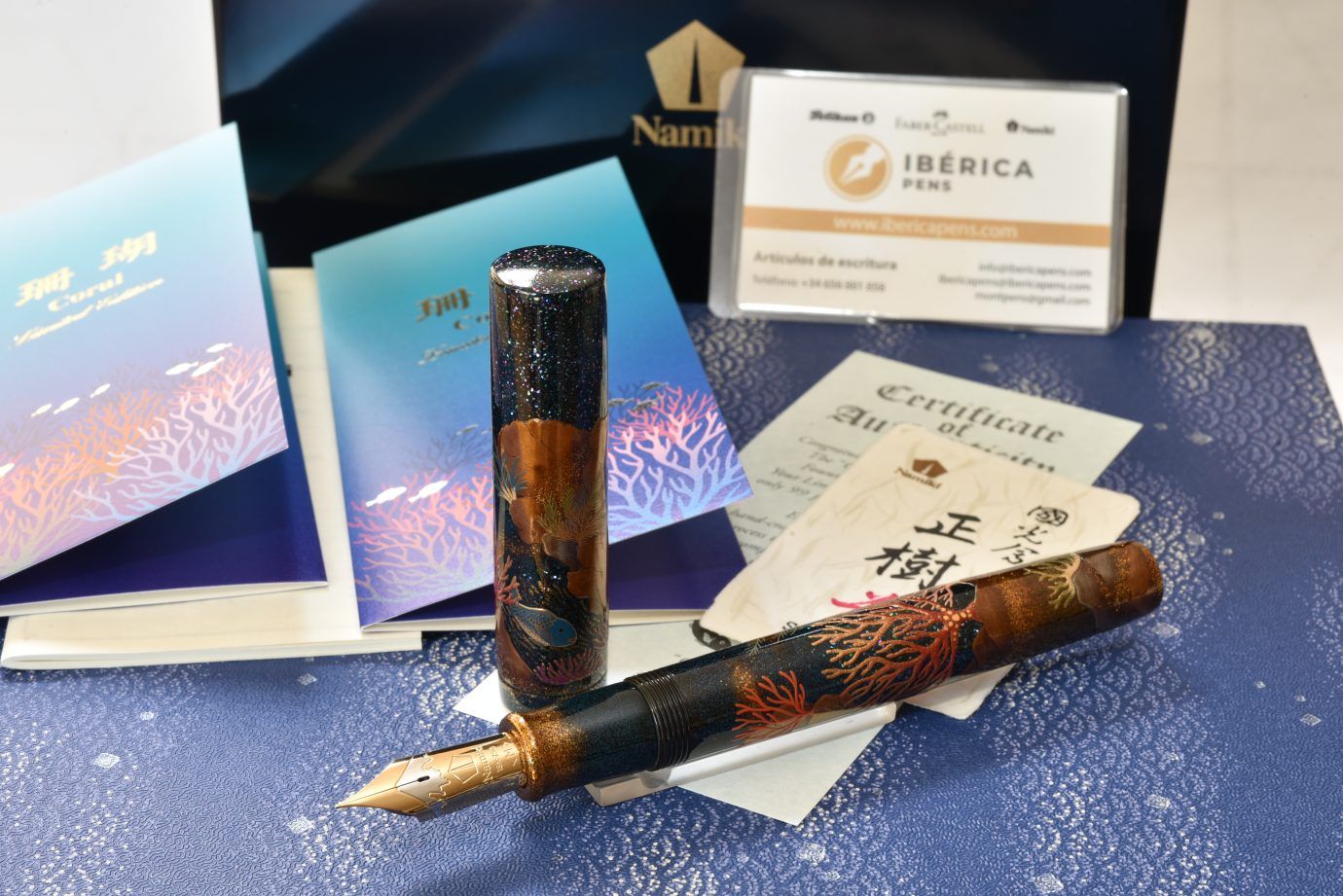 Namiki by Pilot Emperor Maki-e Coral Limited Edition 2021 Fountain Pen ...