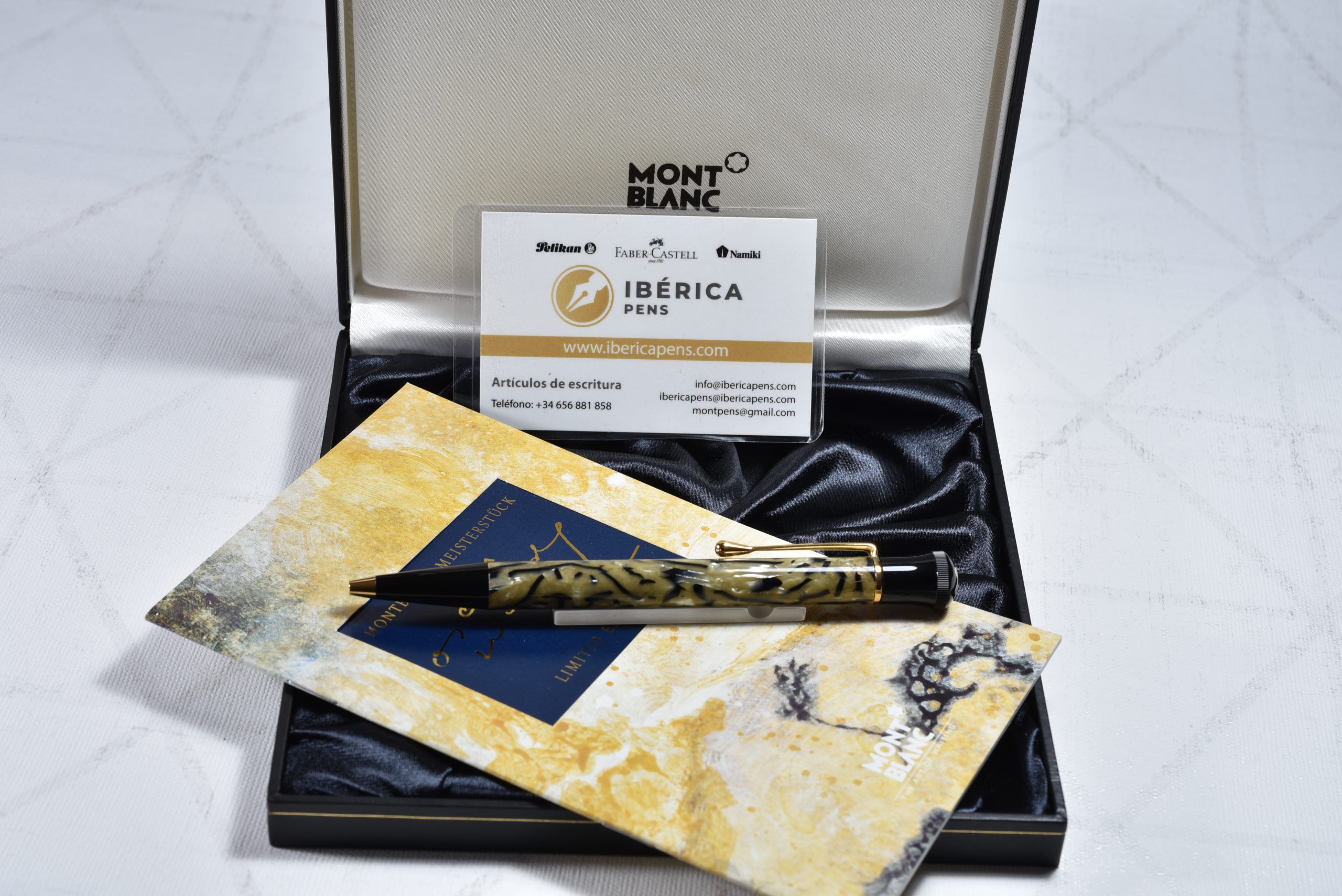 Montblanc Oscar Wilde Fountain pen Limited edition 1994 - Ibérica Pens ...