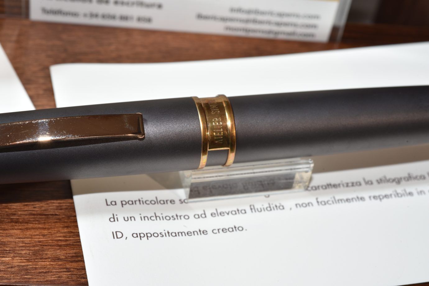 Omas Atelier Simoni Collezione ID Fountain Pen - Ibérica Pens ...