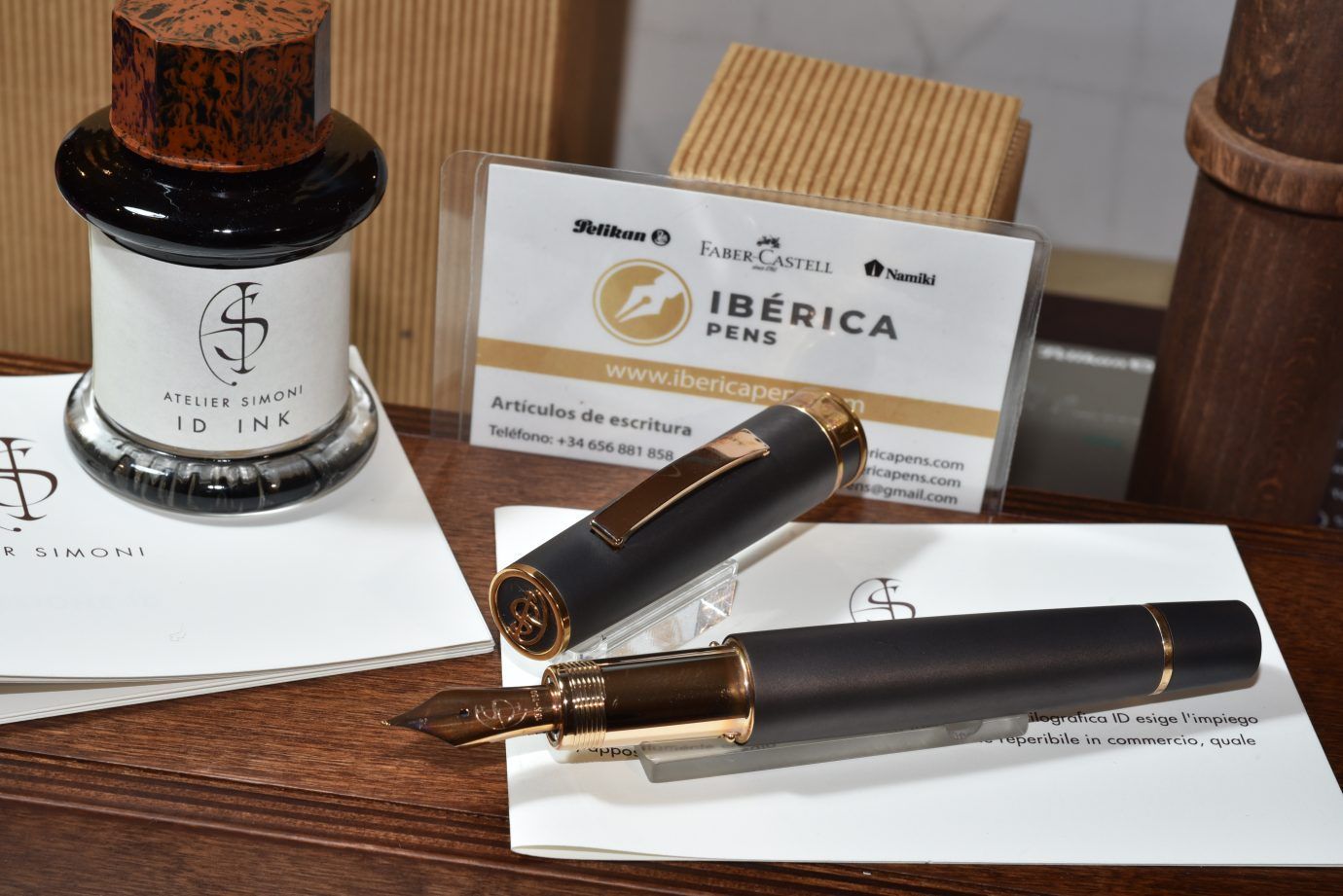 Omas Atelier Simoni Collezione ID Fountain Pen - Ibérica Pens ...